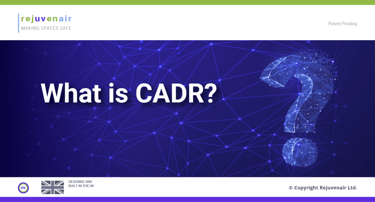 Understanding CADR and how it relates to room size | Rejuvenair